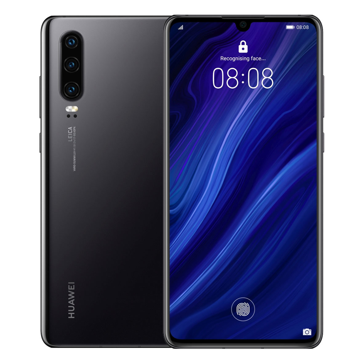 HUAWEI P30 6/128GB 6.1" Czarny 51093NDD + Zabezpieczenie ekranu Smartfon - niskie ceny i opinie ...
