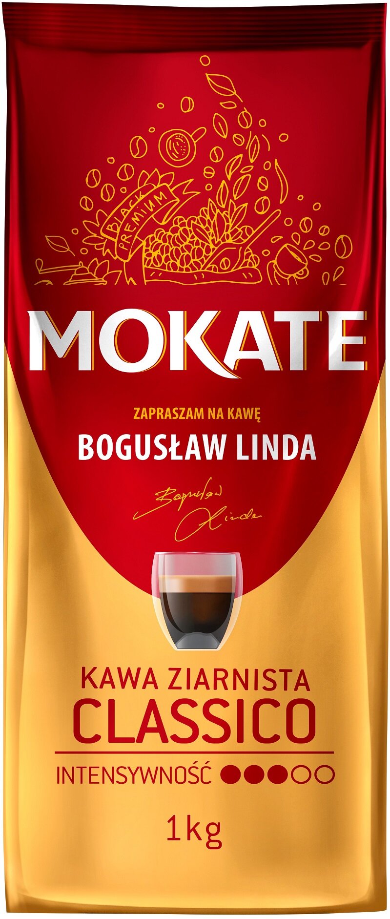 MOKATE Classico 1 kg Kawa ziarnista - niskie ceny i opinie w Media Expert