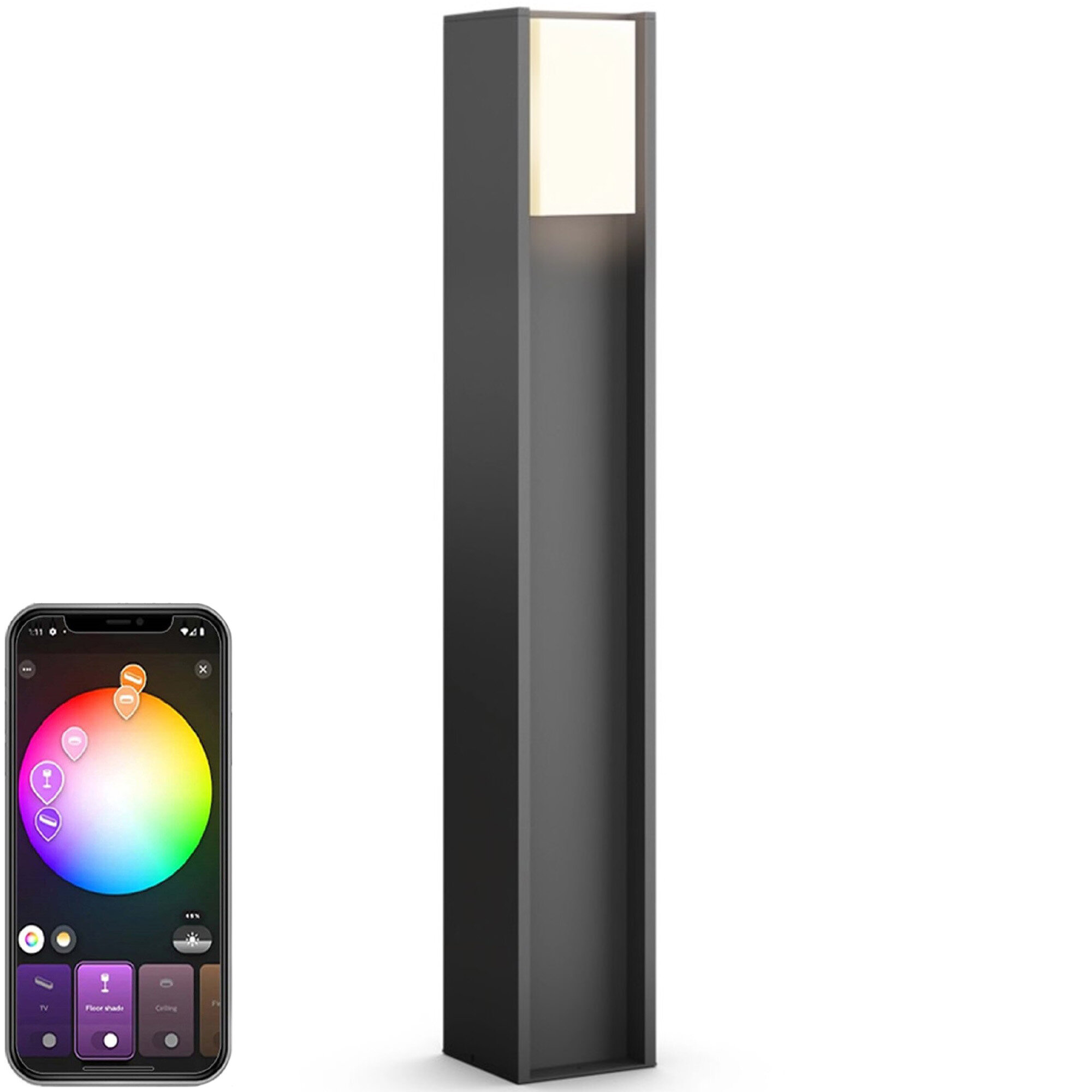 PHILIPS HUE Turaco 915003761602 Lampa zewnętrzna - niskie ceny i opinie ...