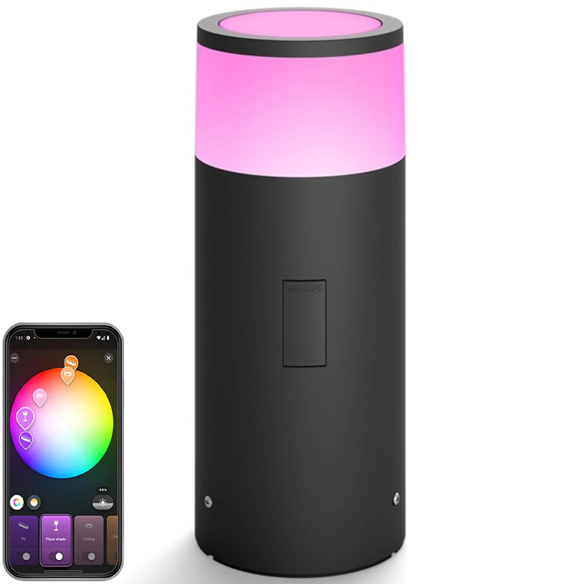 PHILIPS HUE Calla 915005630301 Lampa zewnętrzna - niskie ceny i opinie ...