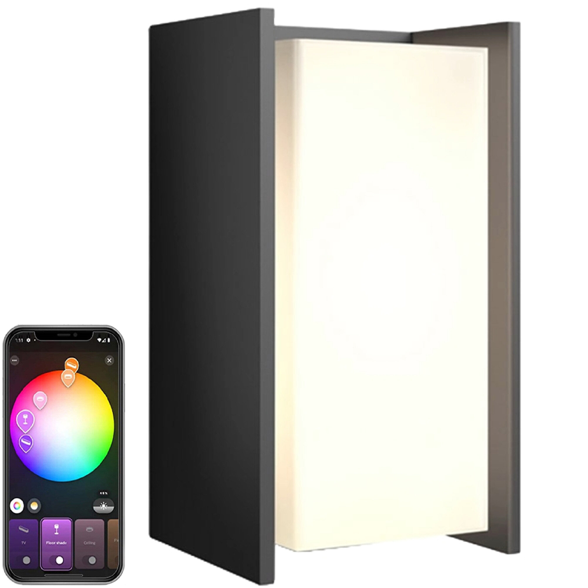 PHILIPS HUE Turaco 915003761403 Kinkiet zewnętrzny - niskie ceny i ...