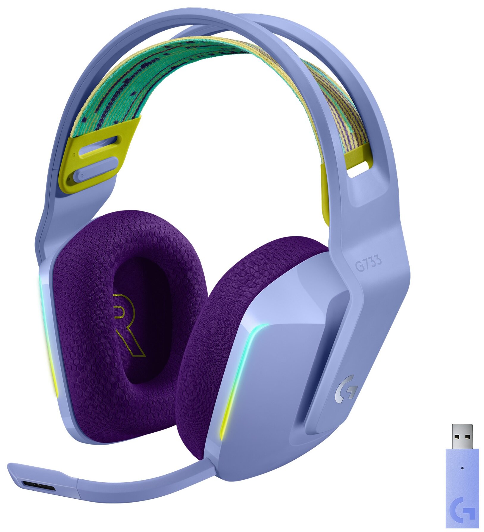 LOGITECH G733 Lightspeed Fioletowy Słuchawki - niskie ceny i opinie w ...