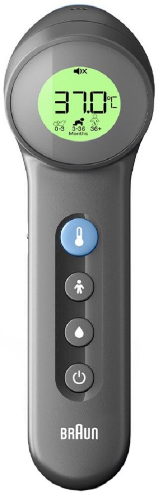 BRAUN BNT400B Czarny Termometr - niskie ceny i opinie w Media Expert