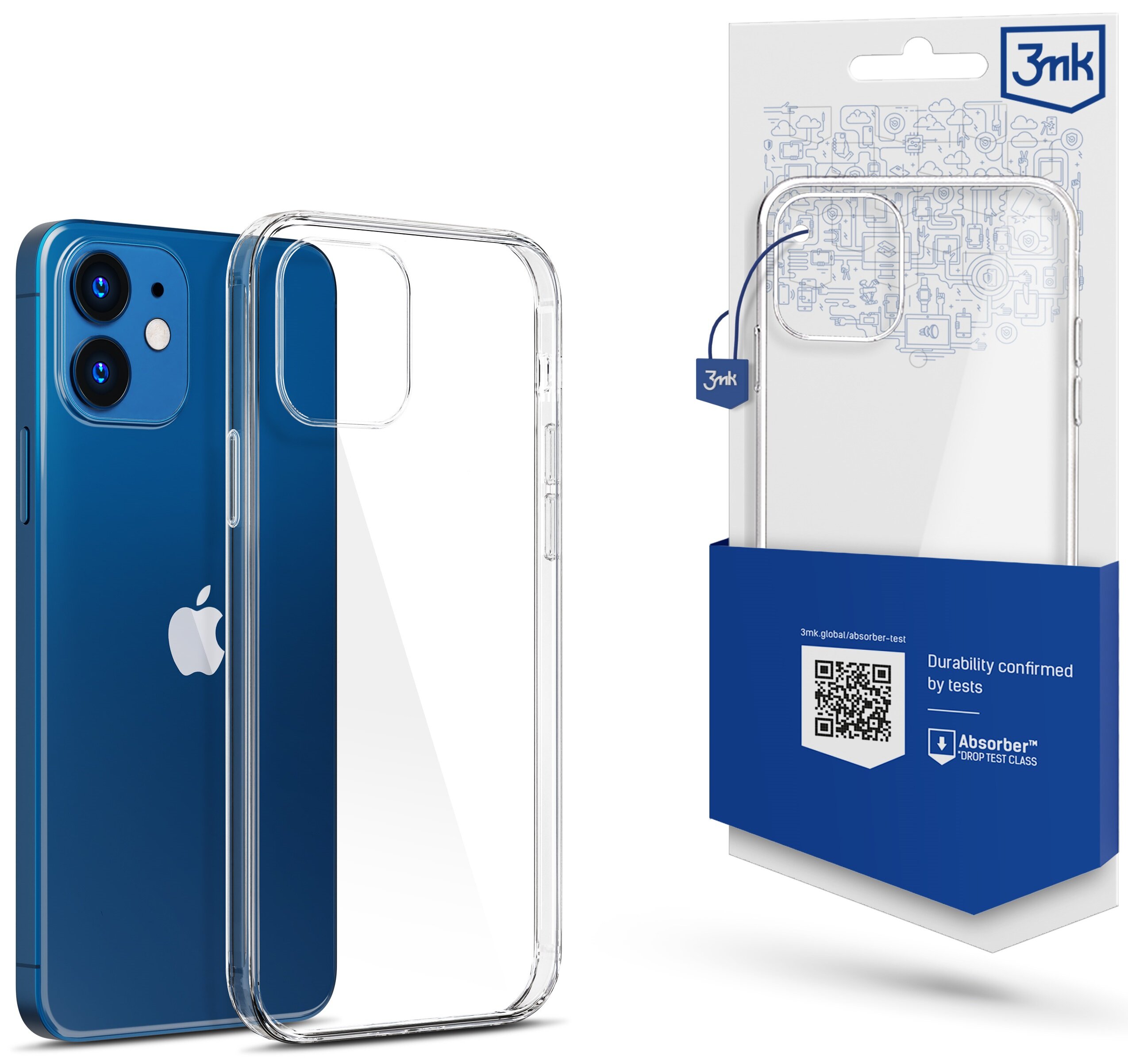 3MK Clear Case do Apple iPhone 12 mini Przezroczysty Etui - niskie ceny ...