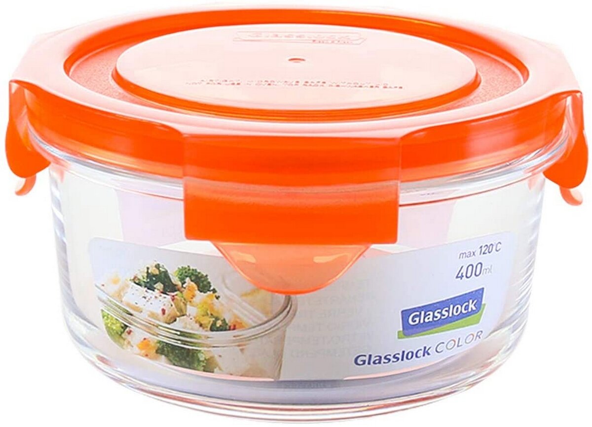 GLASSLOCK MCCB-040-COOR Pomarańczowy Lunch box - niskie ceny i opinie w ...