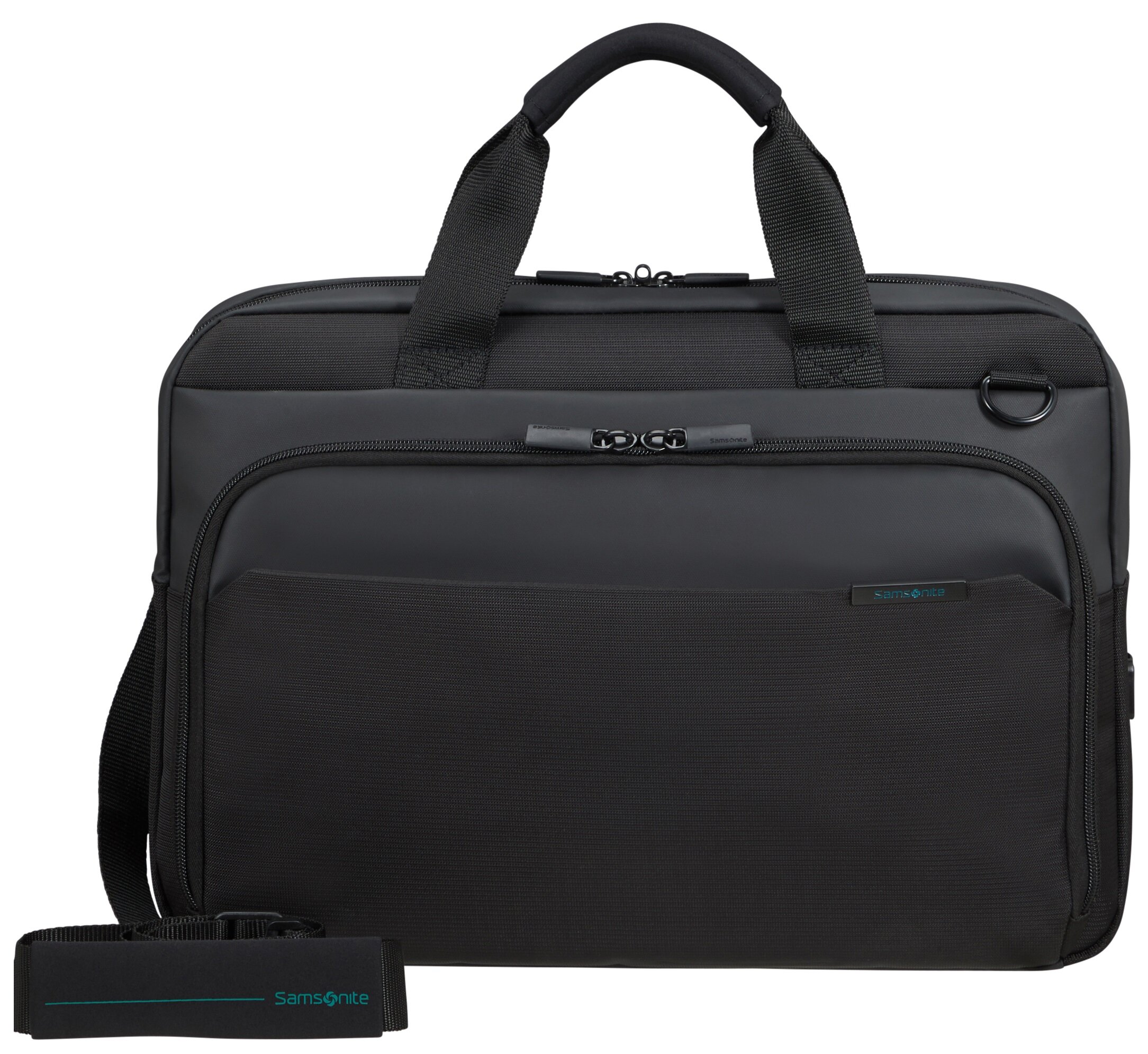 SAMSONITE Bailhandle Mysight 15.6 cali Czarny Torba na laptopa - niskie ...