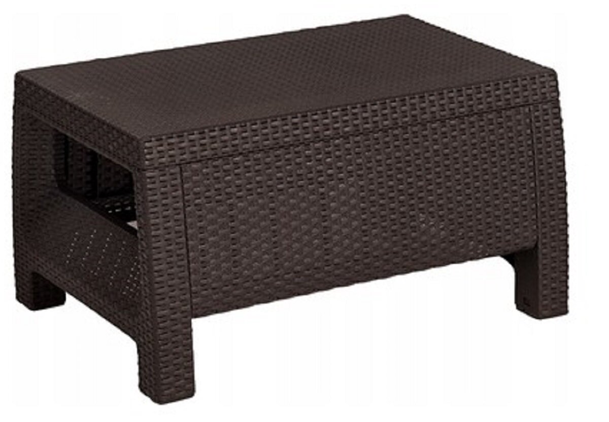 KETER Corfu 207786 Brązowy Stolik ogrodowy - niskie ceny i opinie w ...