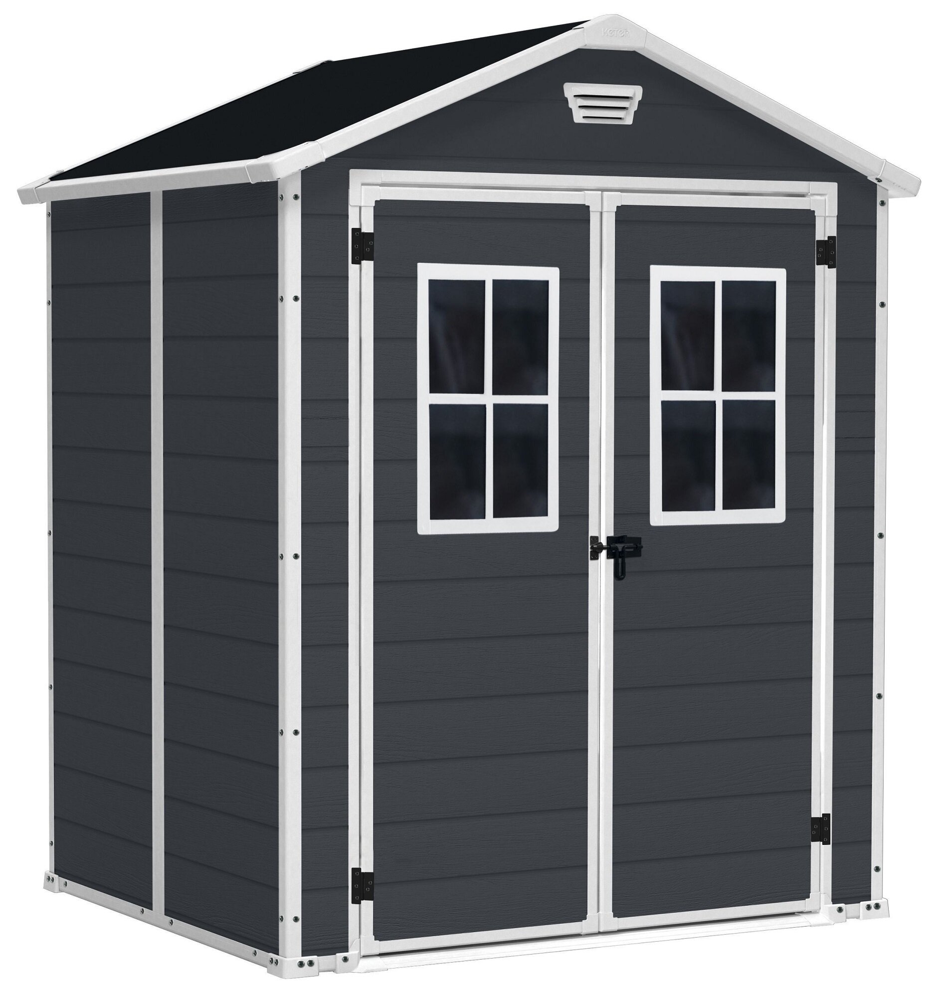 KETER Manor 245080 Szary Domek narzędziowy - niskie ceny i opinie w ...