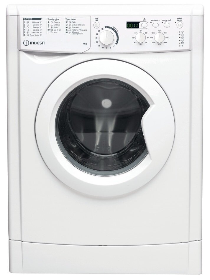 INDESIT EWUD41251WPLN 4kg 1200 obr Pralka - niskie ceny i opinie w ...