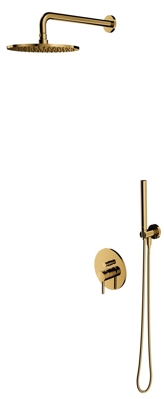 OMNIRES Y SYSY19GL z deszczownicą Zestaw prysznicowy podtynkowy - niskie ceny i opinie w Media ...