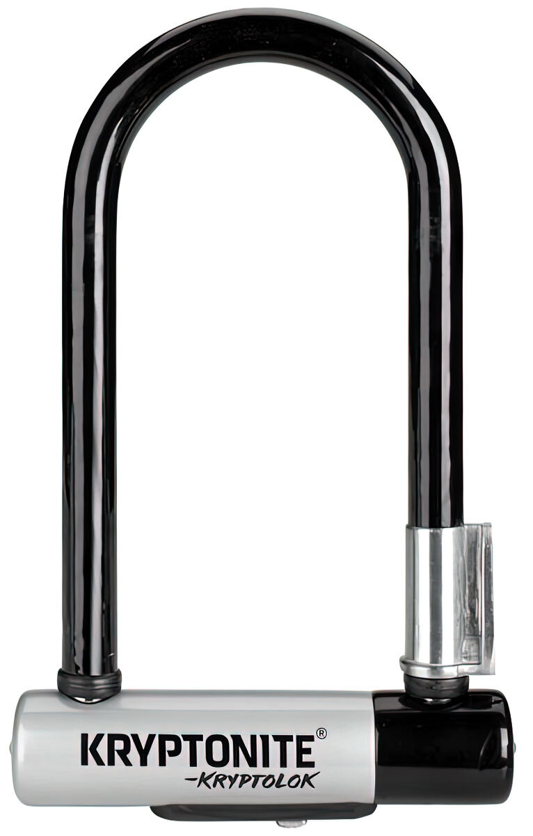 KRYPTONITE Kryptolok Mini-7 U-lock Czarny Zapięcie rowerowe - niskie ...