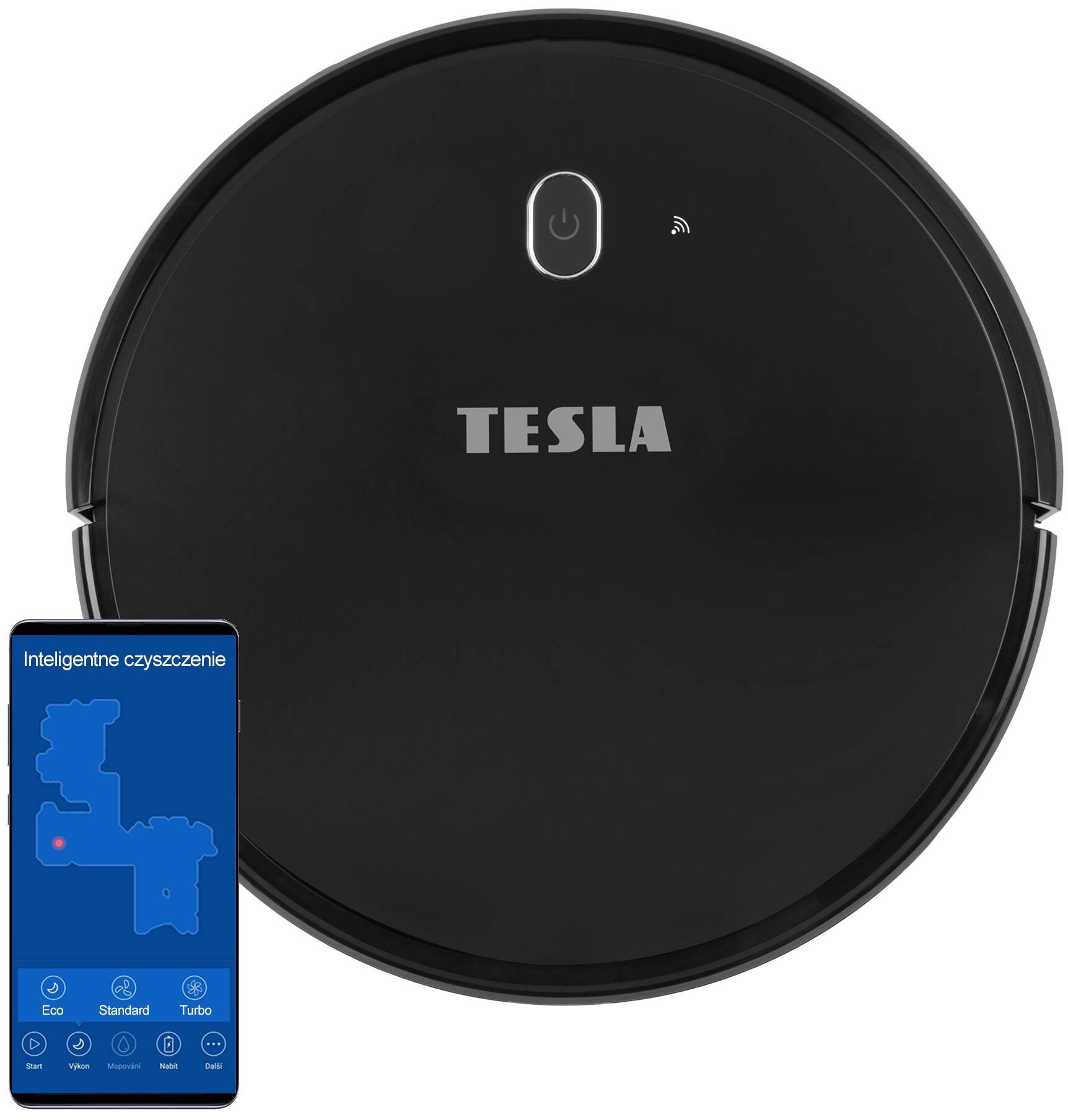 TESLA RoboStar IQ300 Czarny Robot sprzątający - niskie ceny i opinie w ...