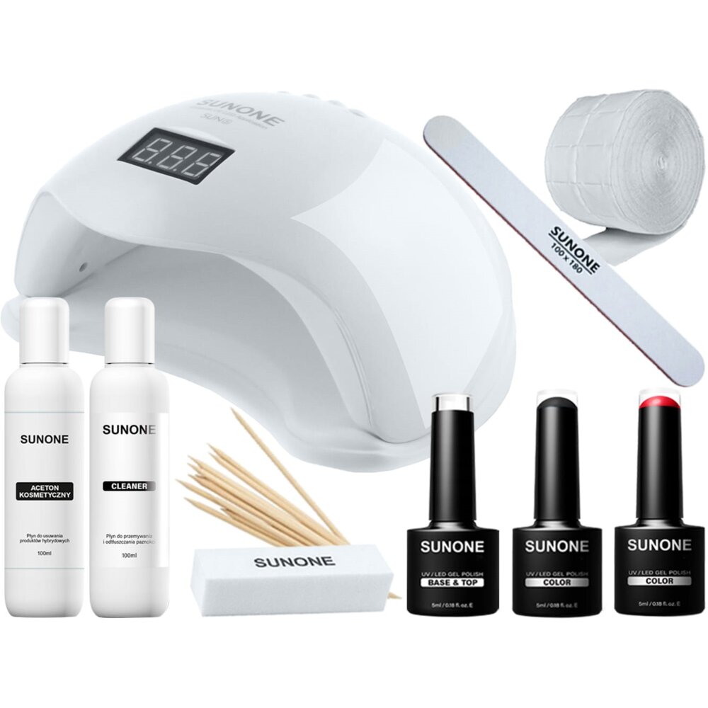 SUNONE S01 Biały Zestaw do paznokci - niskie ceny i opinie w Media Expert