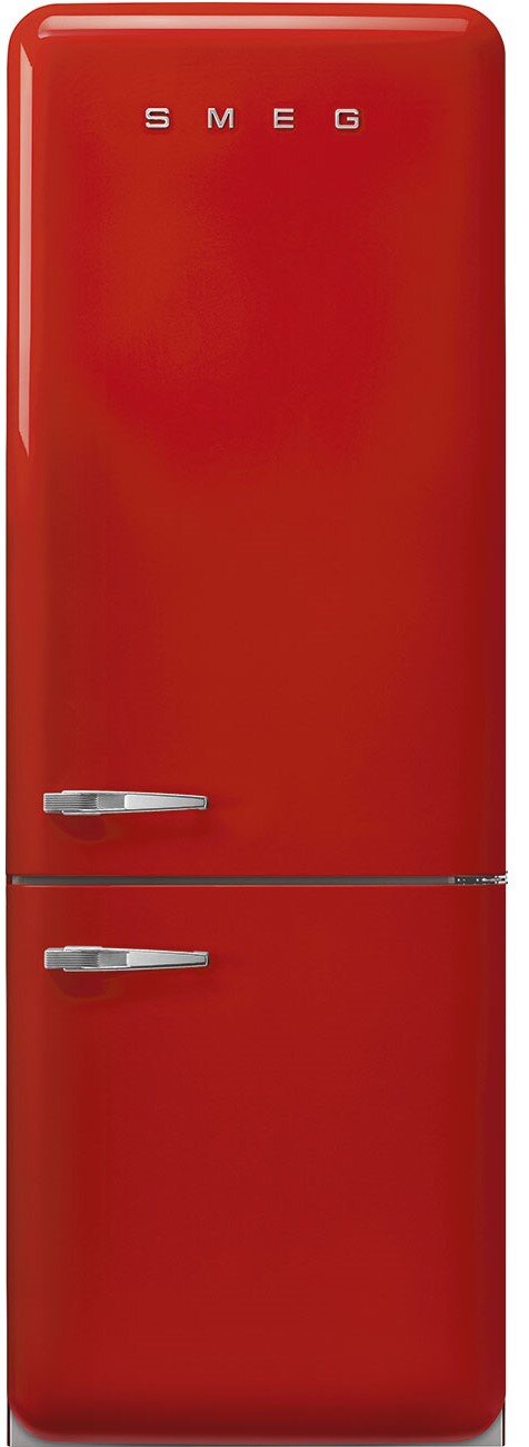 SMEG FAB38RRD5 Retro No Frost 205cm Czerwona Lodówka - niskie ceny i ...