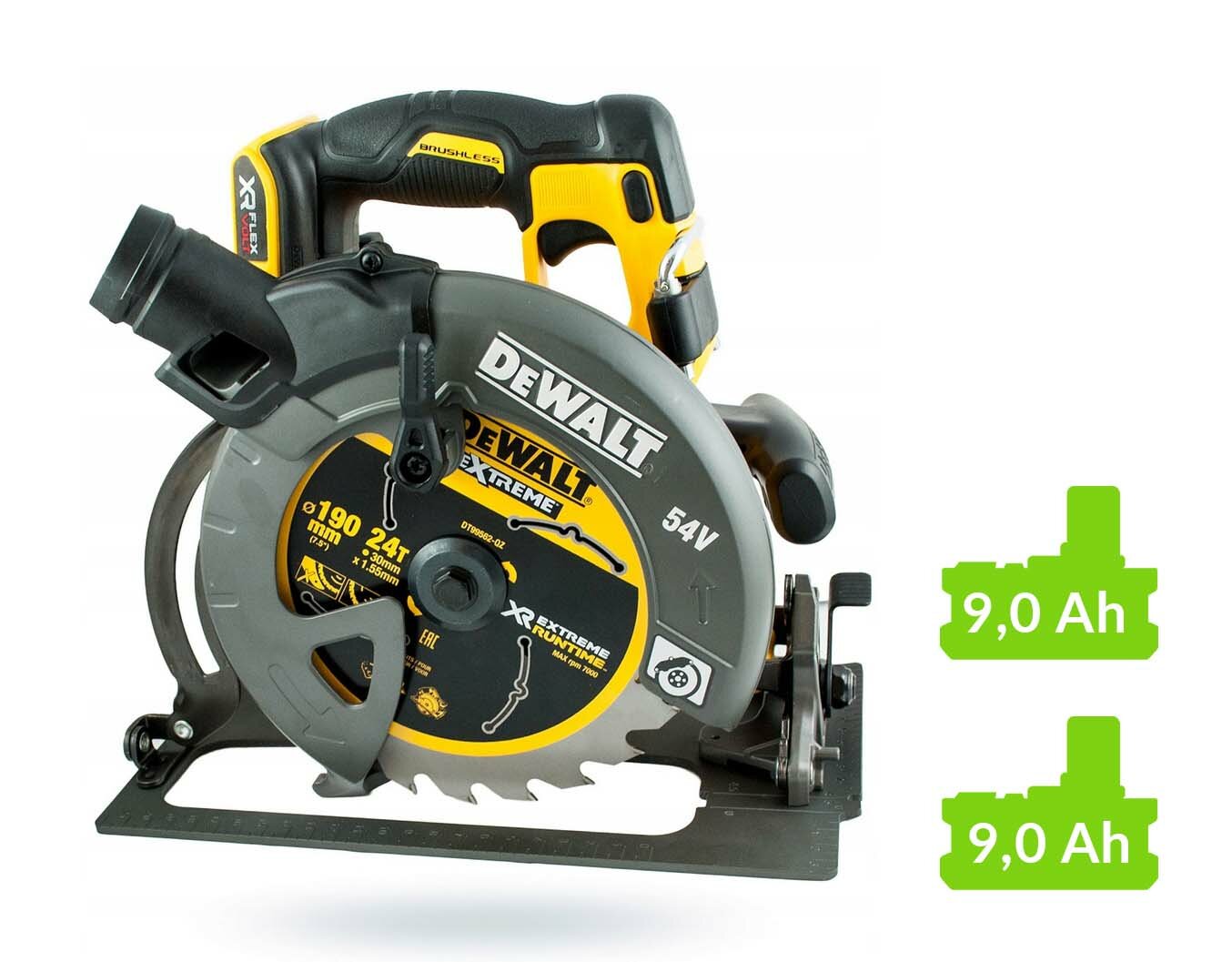 DEWALT DCS578X2-QW Pilarka tarczowa - niskie ceny i opinie w Media Expert