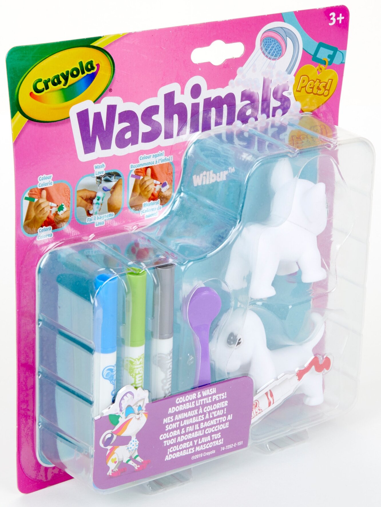 CRAYOLA Washimals Psy 256365.506 Zestaw kreatywny - niskie ceny i ...