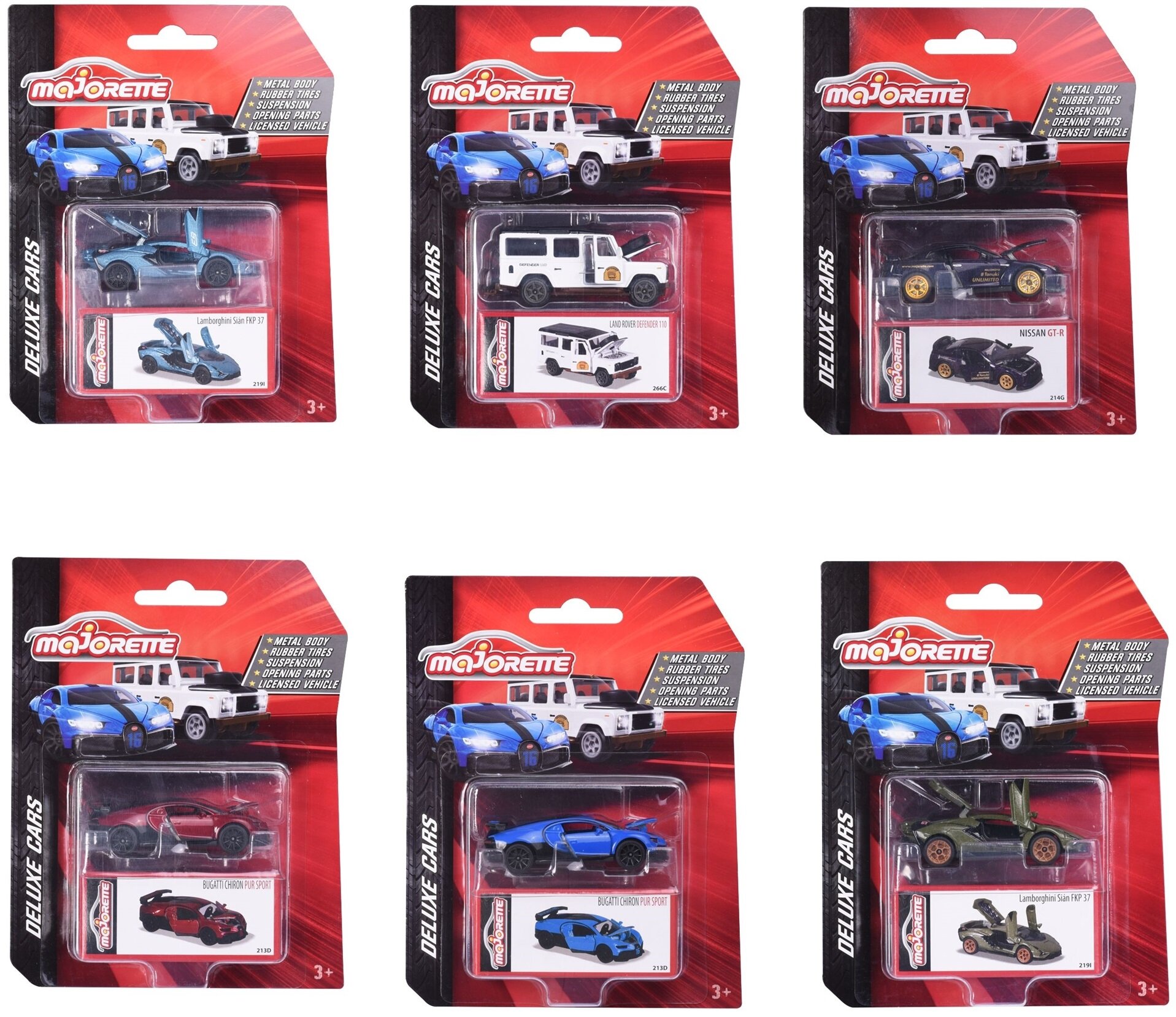 MAJORETTE Deluxe 212053152 (1 samochód) Samochód - niskie ceny i opinie ...