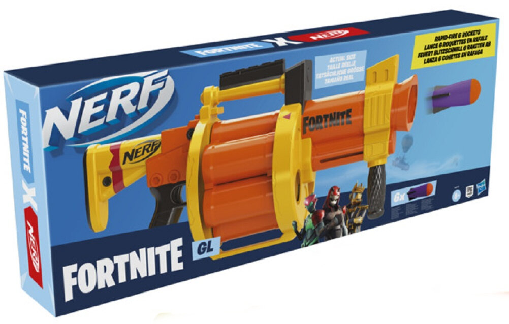 Wyrzutnia Nerf Fortnite GL E8910 - niskie ceny i opinie w Media Expert