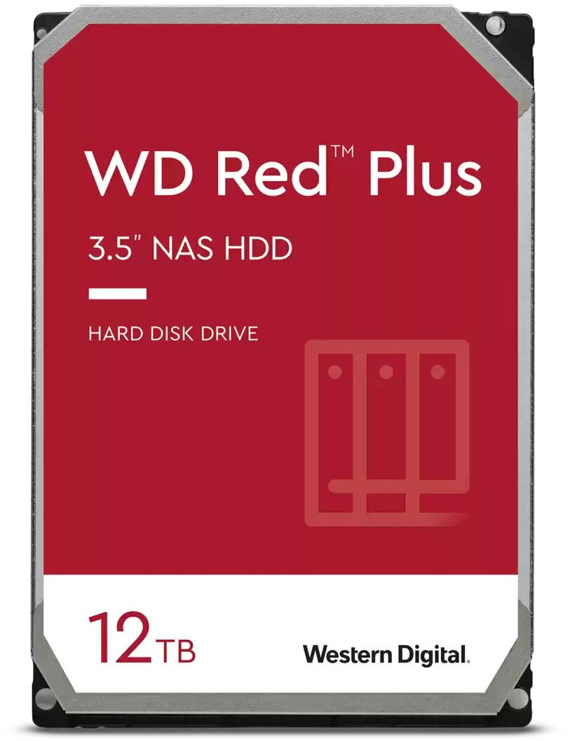 WD Red Plus 12TB 3.5" SATA III HDD Dysk - niskie ceny i opinie w Media ...