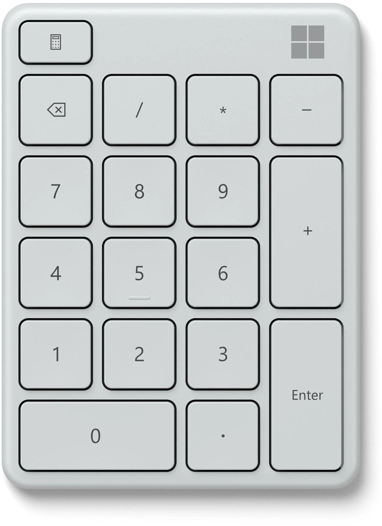 MICROSOFT Number Pad Biały Klawiatura - niskie ceny i opinie w Media Expert