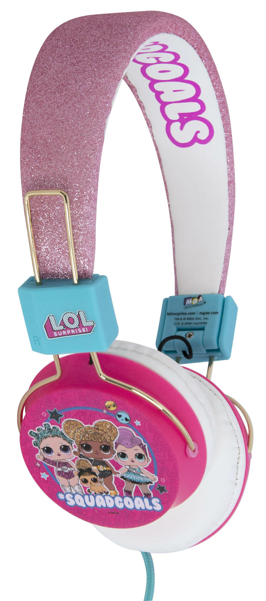 OTL L.O.L. Surprise! Squadgoals Wielokolorowy Słuchawki nauszne ...