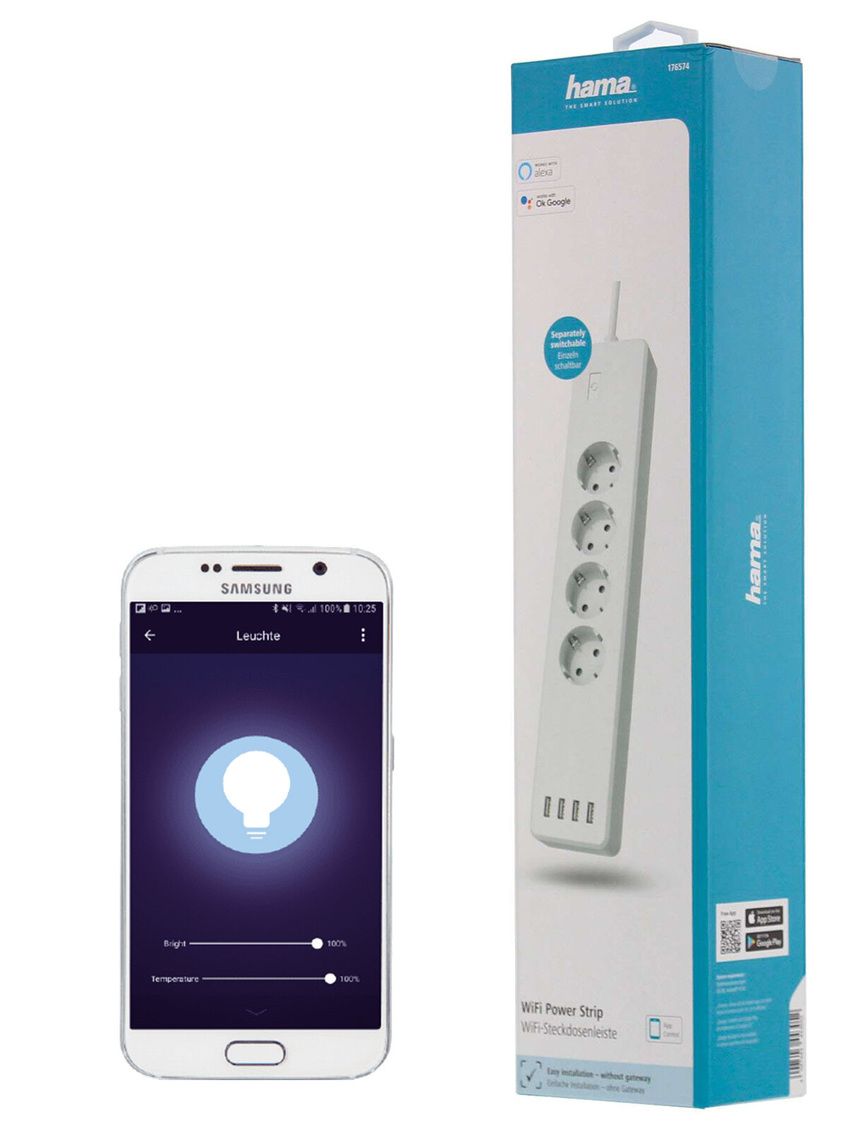 HAMA 176574 (1.70 m) Wi-Fi Listwa - niskie ceny i opinie w Media Expert