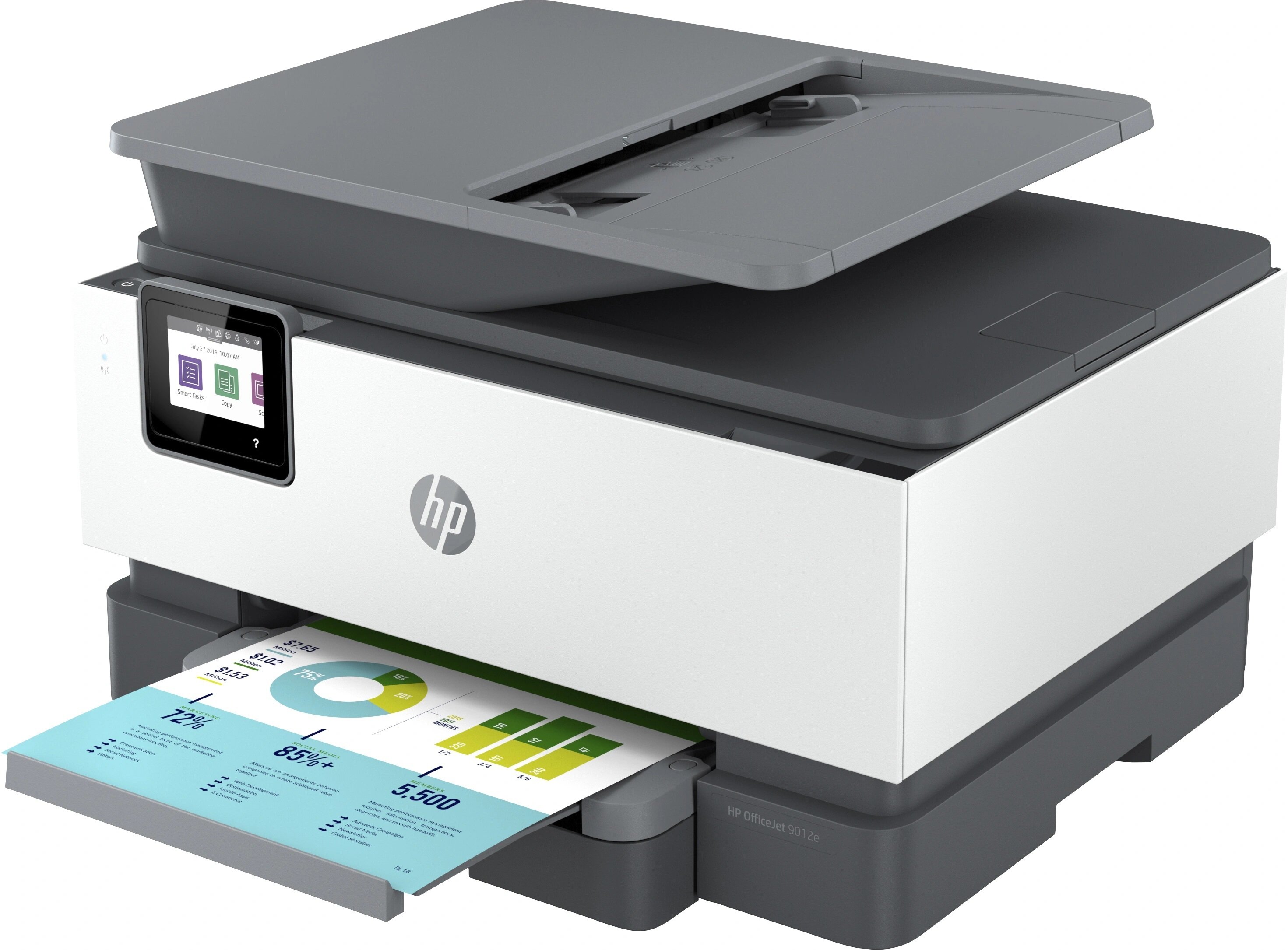 HP OfficeJet Pro 9012e Duplex ADF Wi-Fi LAN Instant Ink HP+ Urządzenie ...