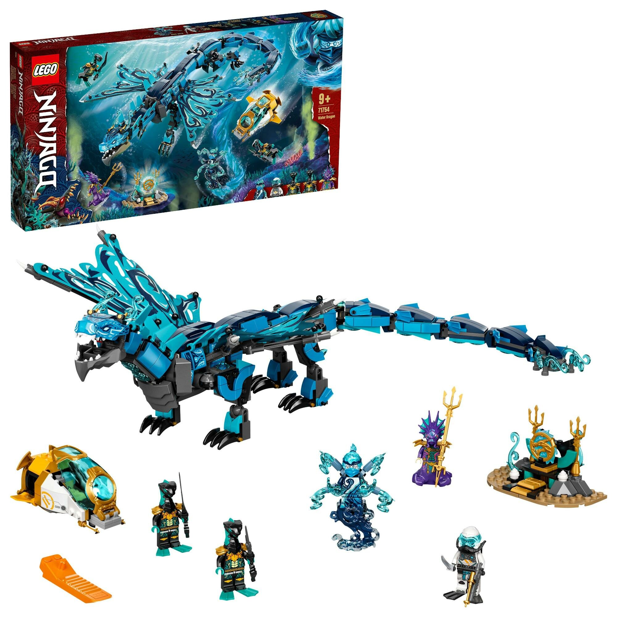 LEGO NINJAGO Smok Wodny 71754 - niskie ceny i opinie w Media Expert