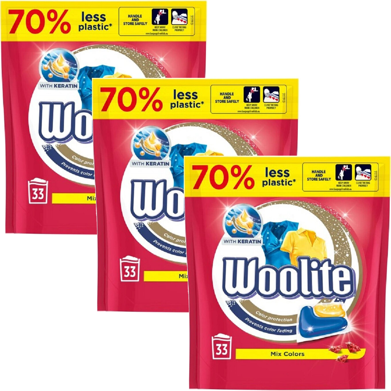 WOOLITE Mix Colors - 99 szt. Kapsułki do prania - niskie ceny i opinie ...