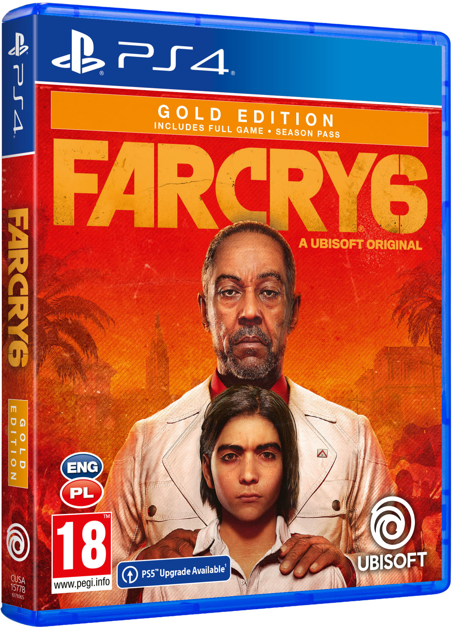 Far Cry 6 Złota Edycja Figurka Gra Ps4 Kompatybilna Z Ps5