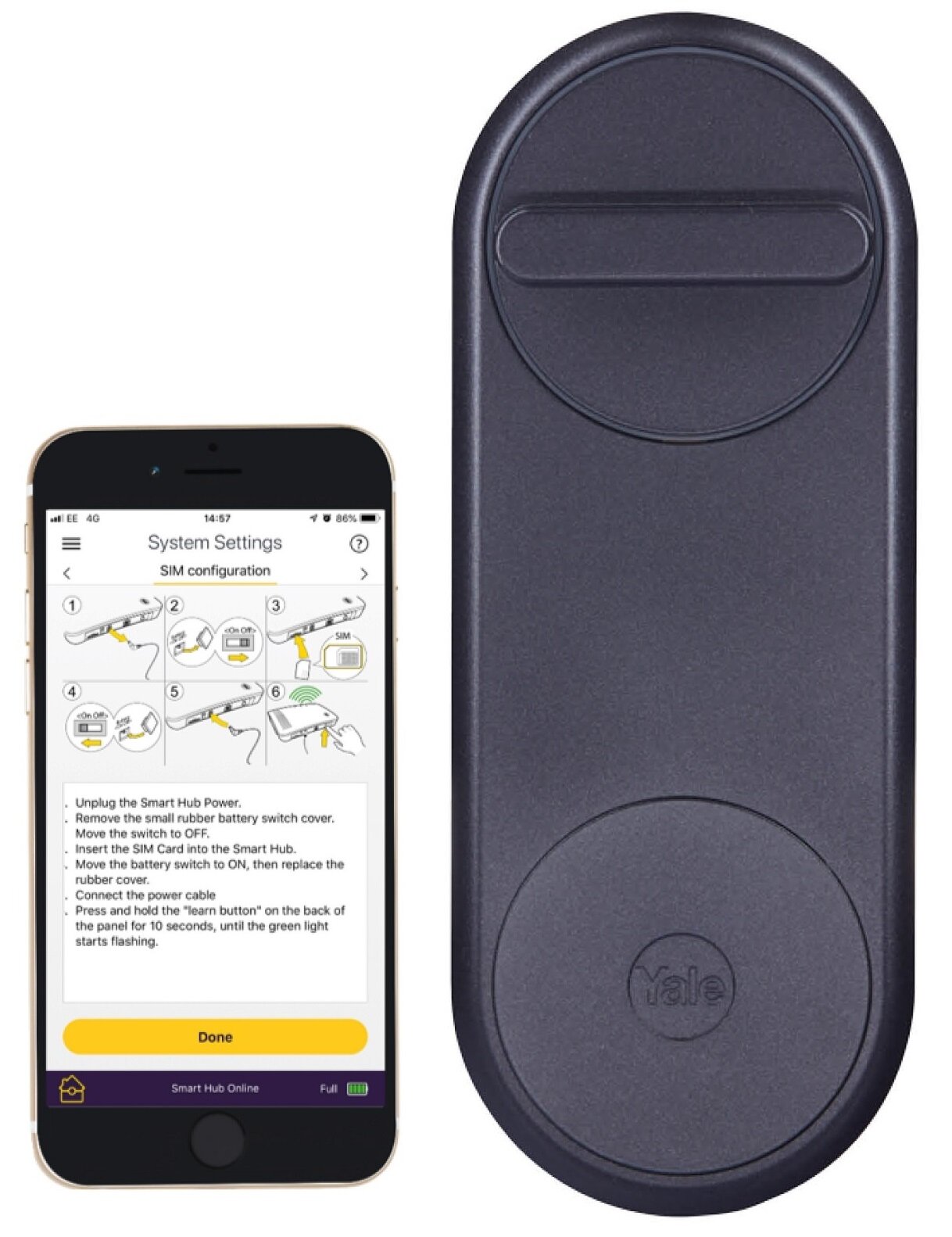 YALE Linus Smart Lock 05 101200 MB Zamek - niskie ceny i opinie w Media ...