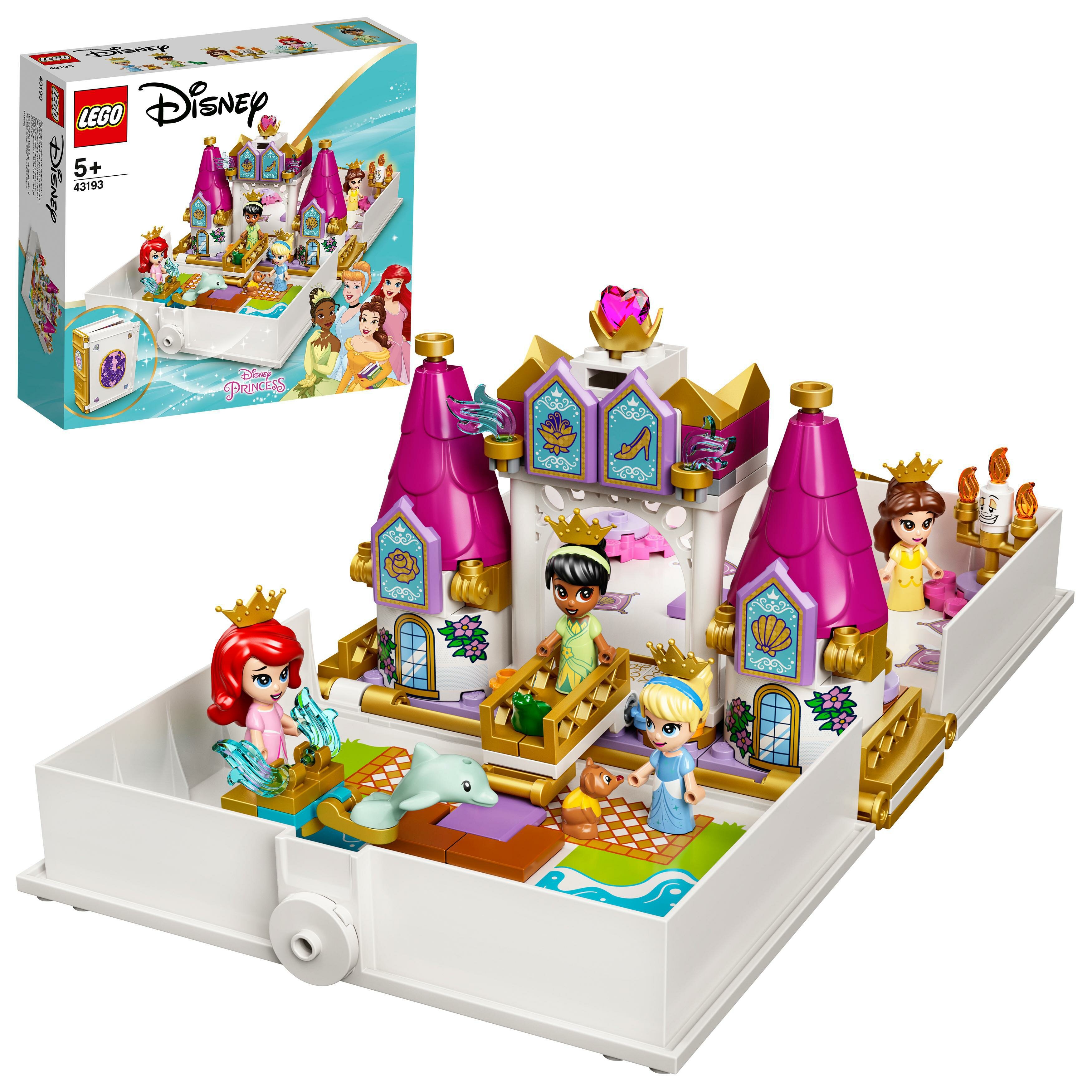 LEGO Disney Princess Książka z przygodami Arielki, Belli, Kopciuszka i ... LEGO Disney Princess Książka z przygodami Arielki, Belli, Kopciuszka i ...