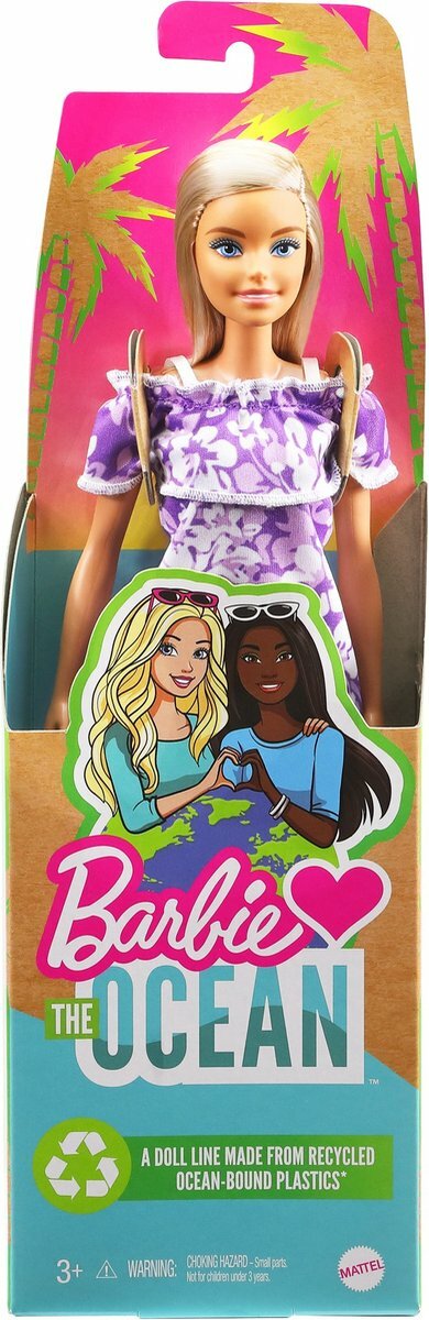 Barbie Loves the Ocean GRB36 Lalka - niskie ceny i opinie w Media Expert