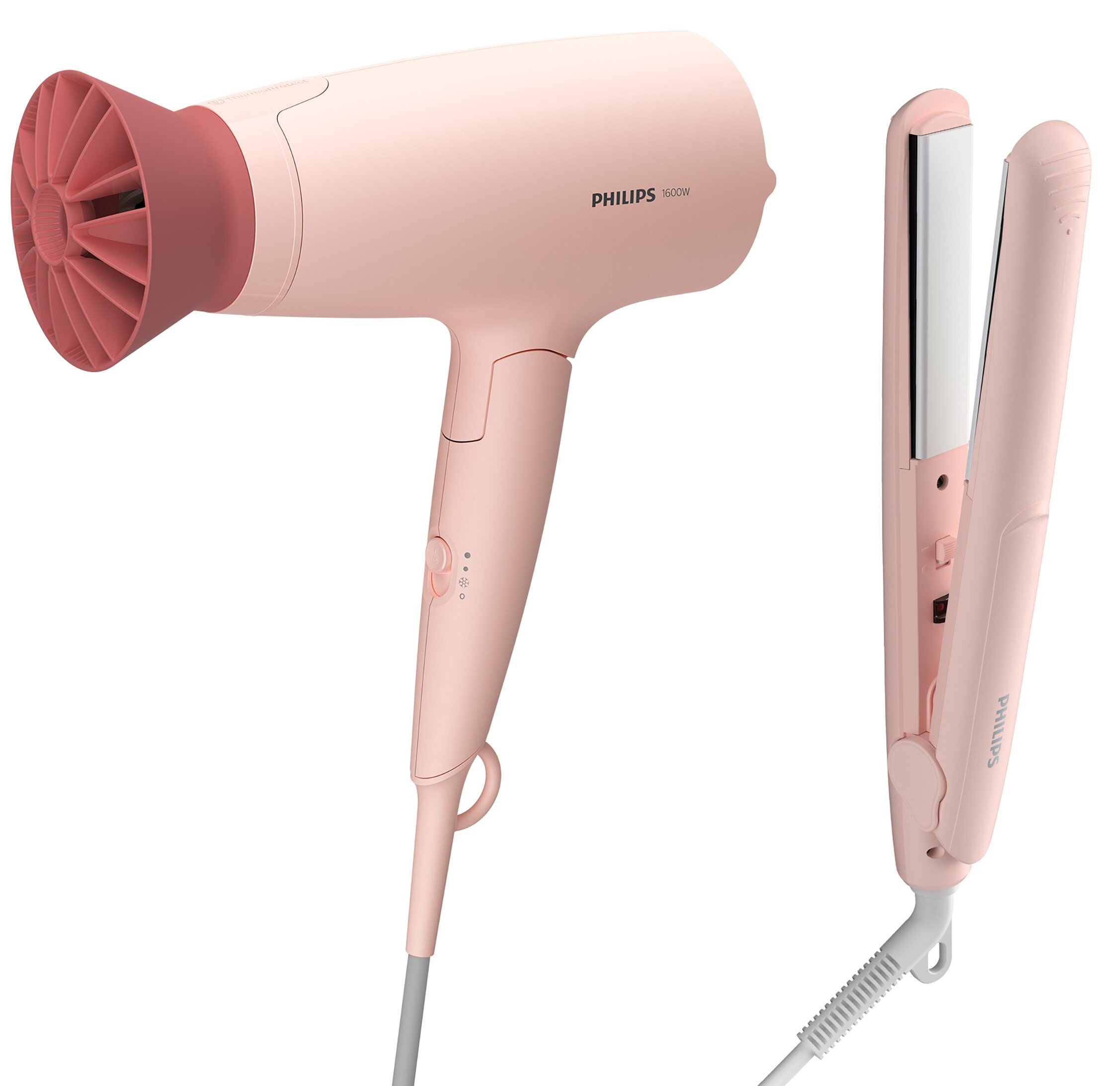 PHILIPS BHP398/00 ThermoProtect + Suszarka do włosów Prostownica ...
