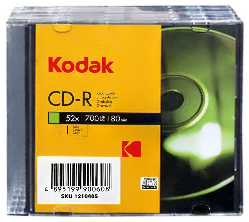KODAK CD-R 1210405 (5 sztuk) Płyta - niskie ceny i opinie w Media Expert