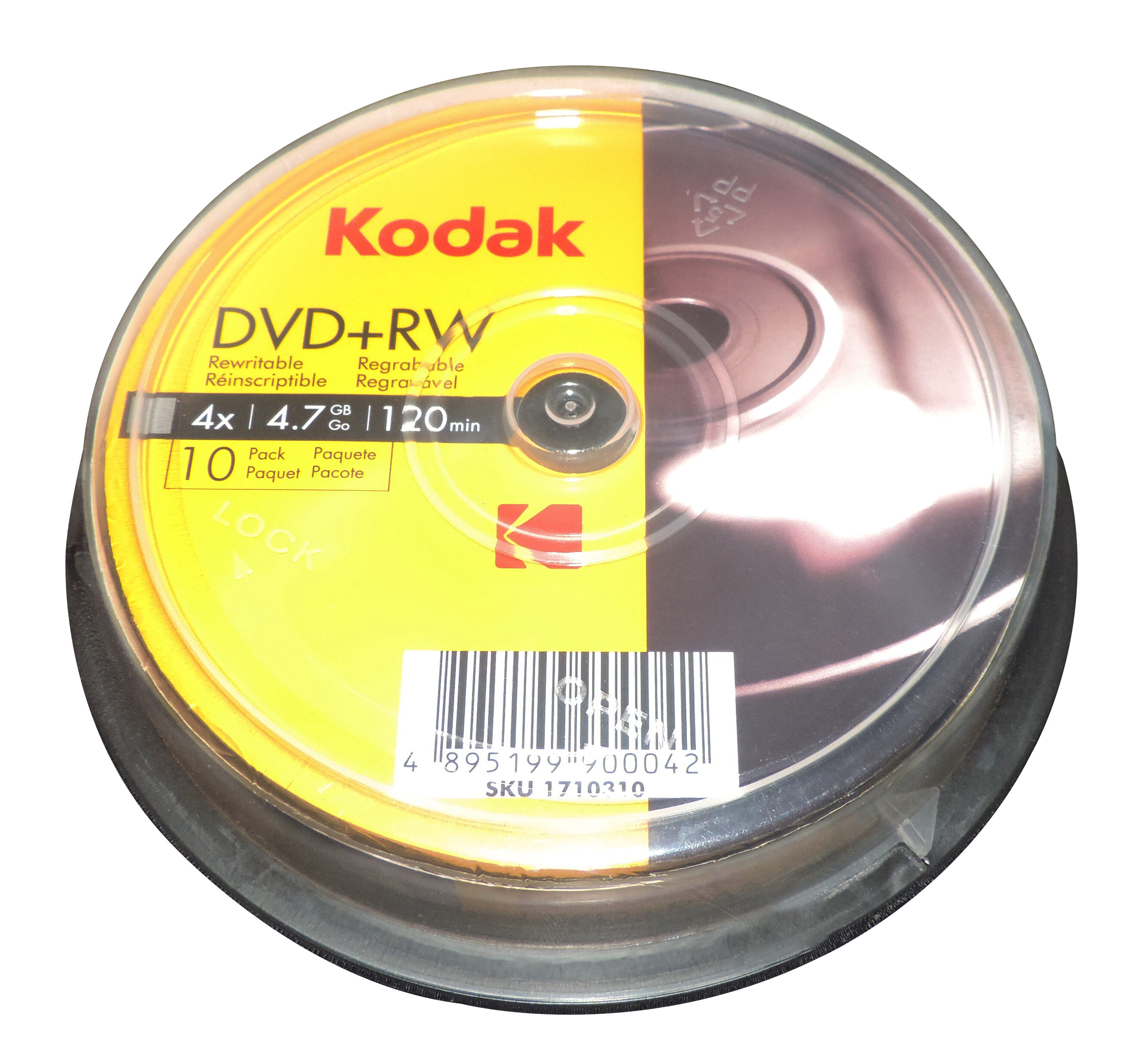 KODAK DVD+RW 1710310 (10 sztuk) Płyta - niskie ceny i opinie w Media Expert