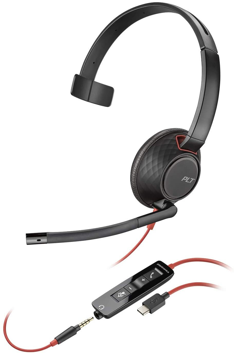 Słuchawki PLANTRONICS Blackwire C5210 USB-C - niskie ceny i opinie w ...
