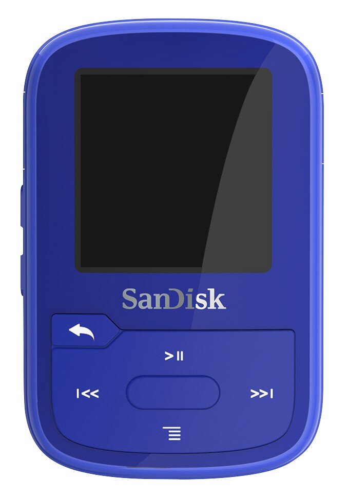 SANDISK Clip Sport Plus 32GB Niebieski Odtwarzacz MP3 - niskie ceny i ...