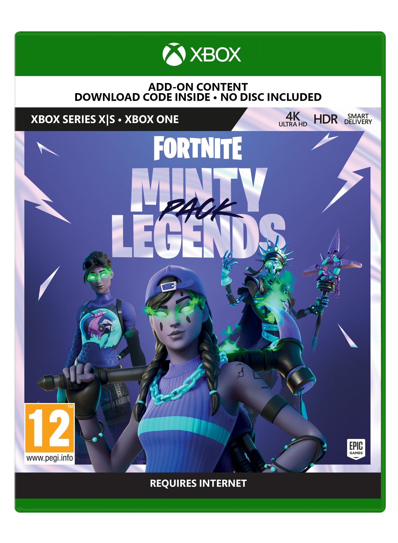 Fortnite Minty Legends Pack Gra Xbox One Kompatybilna Z Xbox Series X