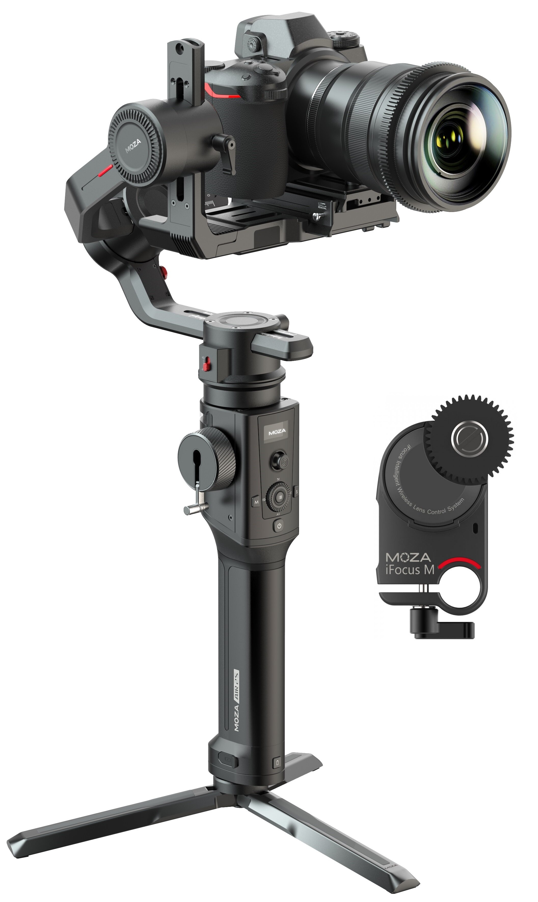 MOZA Air 2S+iFocus M Gimbal ręczny - niskie ceny i opinie w Media Expert