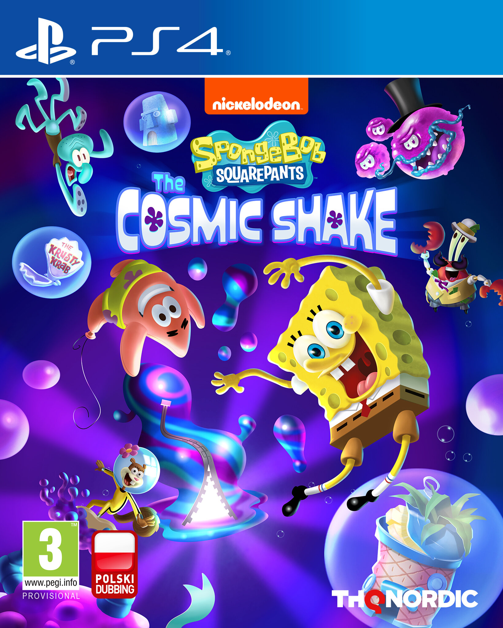 SpongeBob SquarePants: The Cosmic Shake Gra PS4 (Kompatybilna z PS5 ...