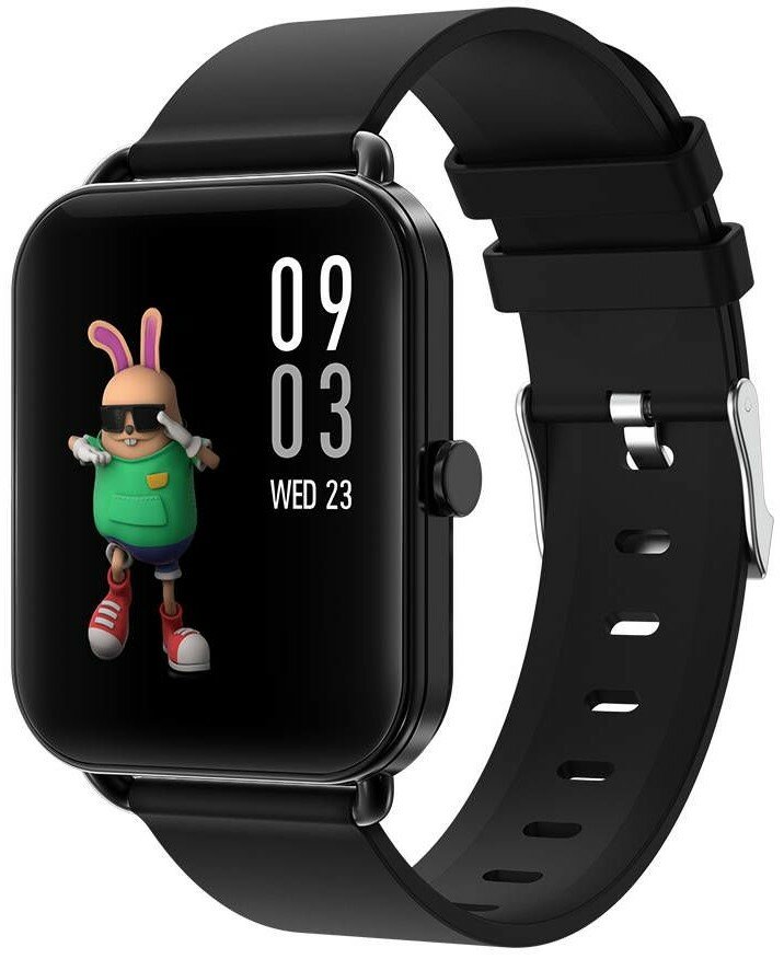 COLMI P18T Czarny Smartwatch - niskie ceny i opinie w Media Expert