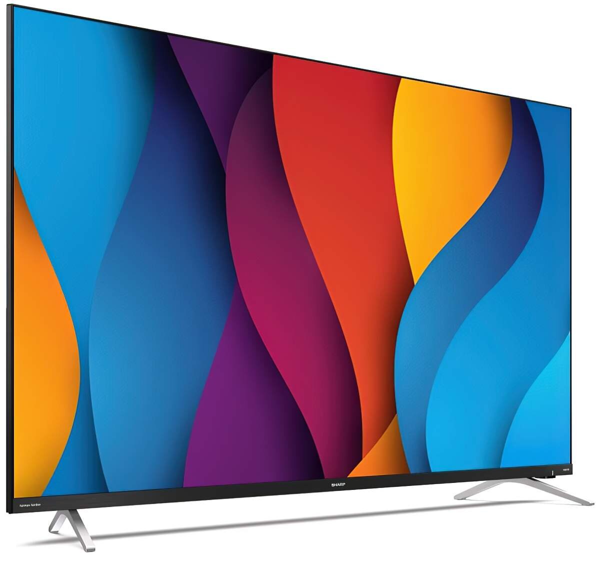 SHARP 50DN2EA 50" LED 4K Android TV Dolby Atmos Telewizor - niskie ceny ...