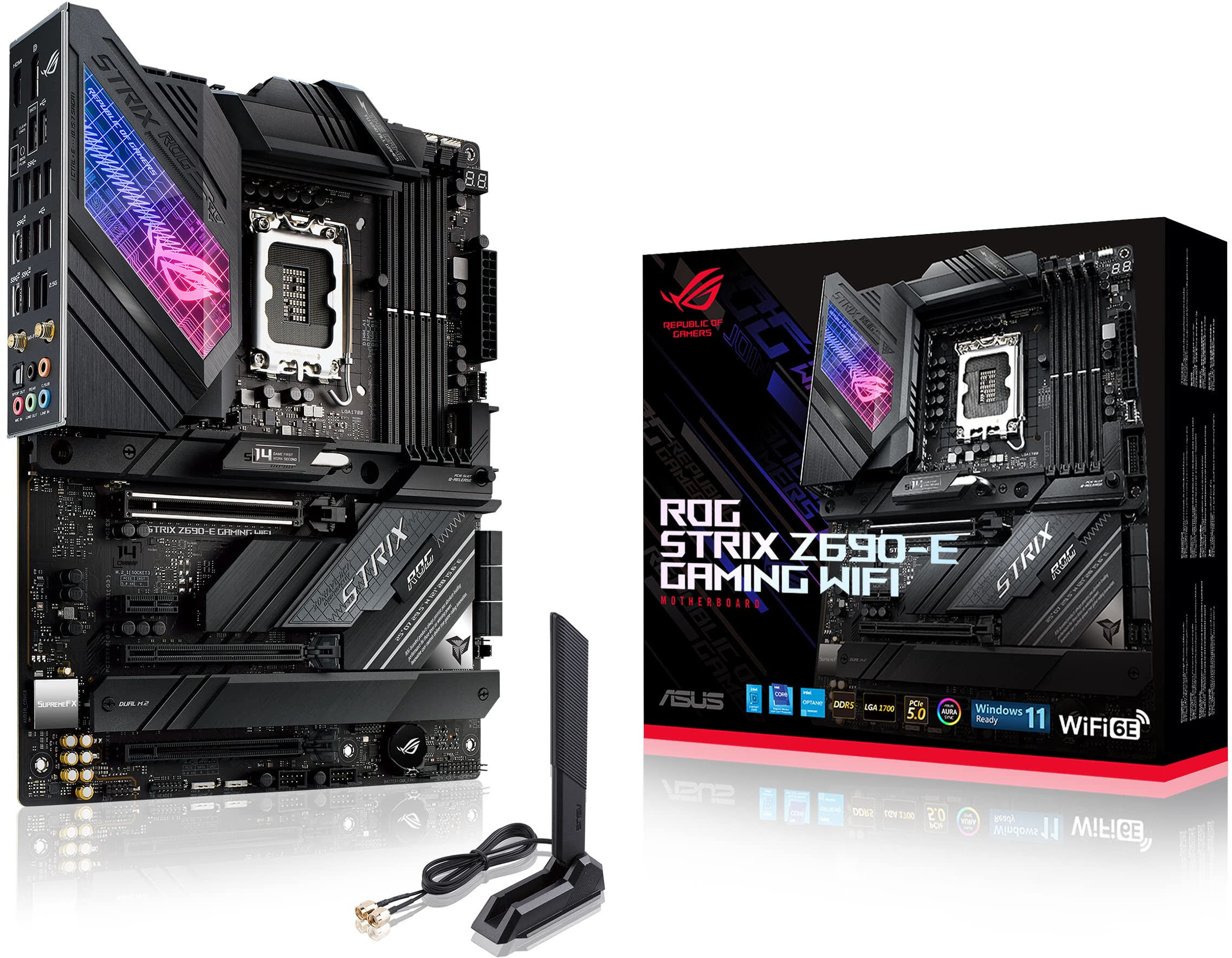 ASUS Rog Strix Z690-E Gaming WiFi Płyta główna - niskie ceny i opinie w ...