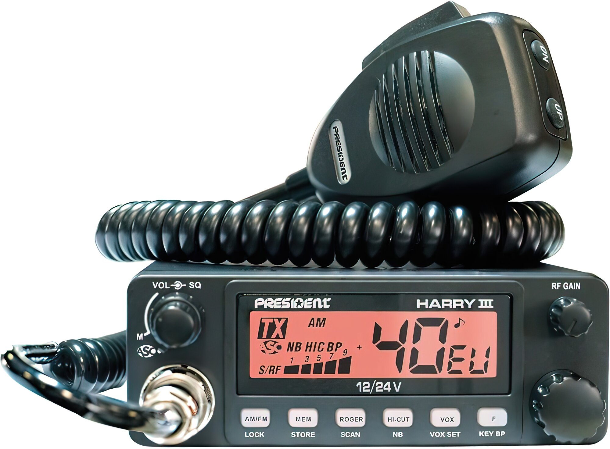 PRESIDENT Harry III ASC Radio CB - niskie ceny i opinie w Media Expert