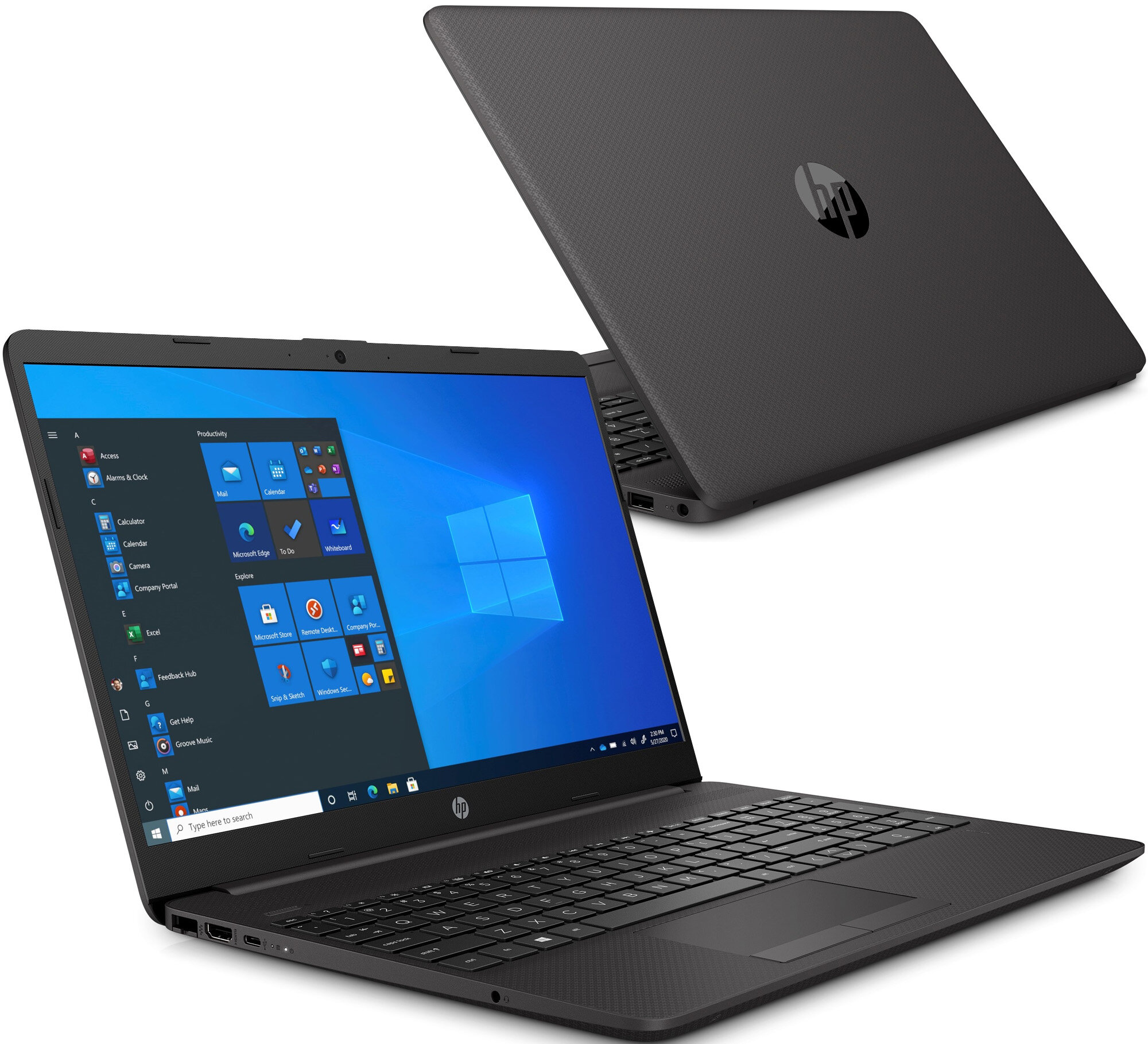 HP 255 G8 15.6" Athlon 3050U 4GB RAM 128GB SSD Windows 10 Professional ...