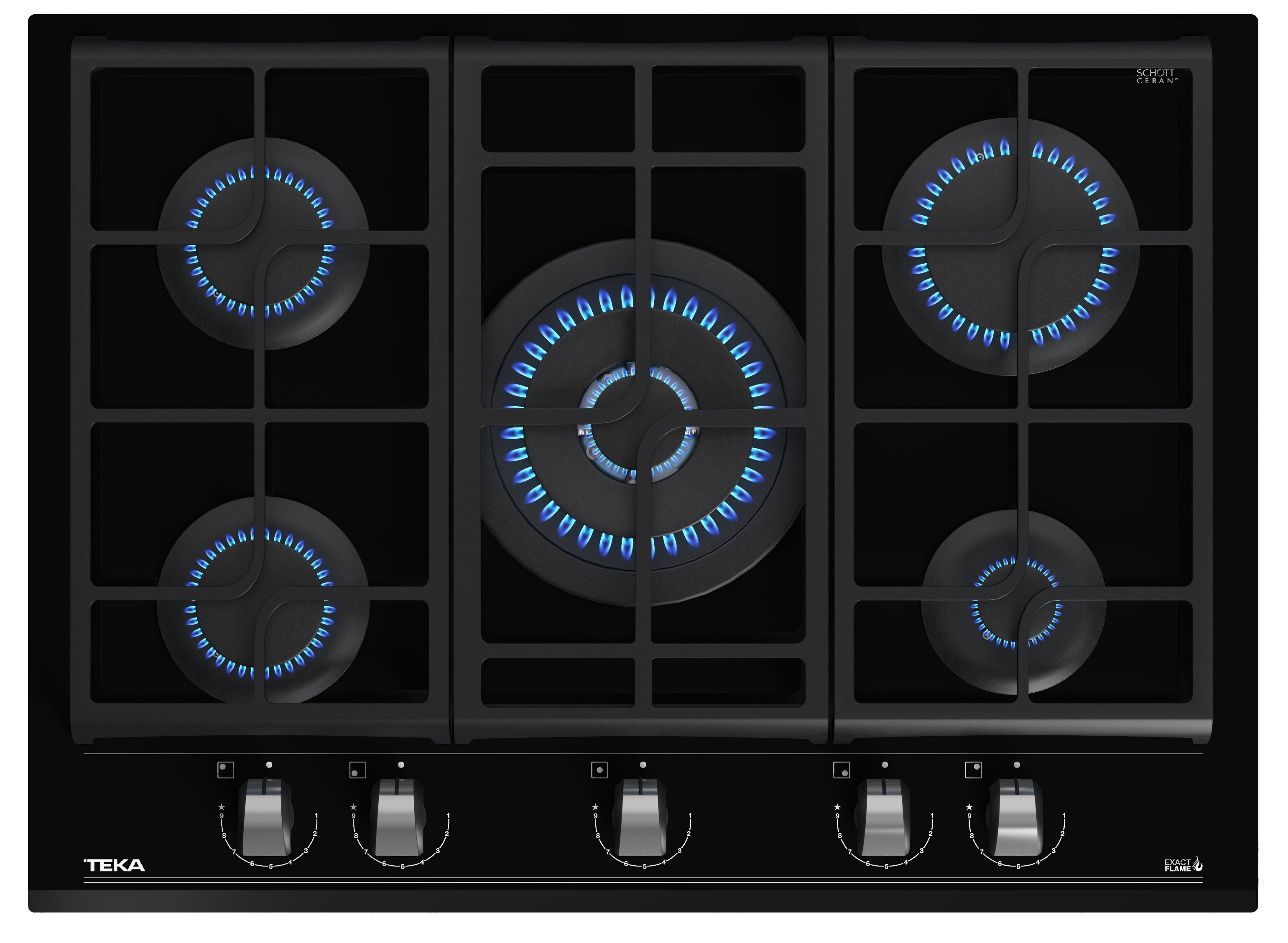 TEKA GZC 75330 XBC BK Płyta gazowa - niskie ceny i opinie w Media Expert