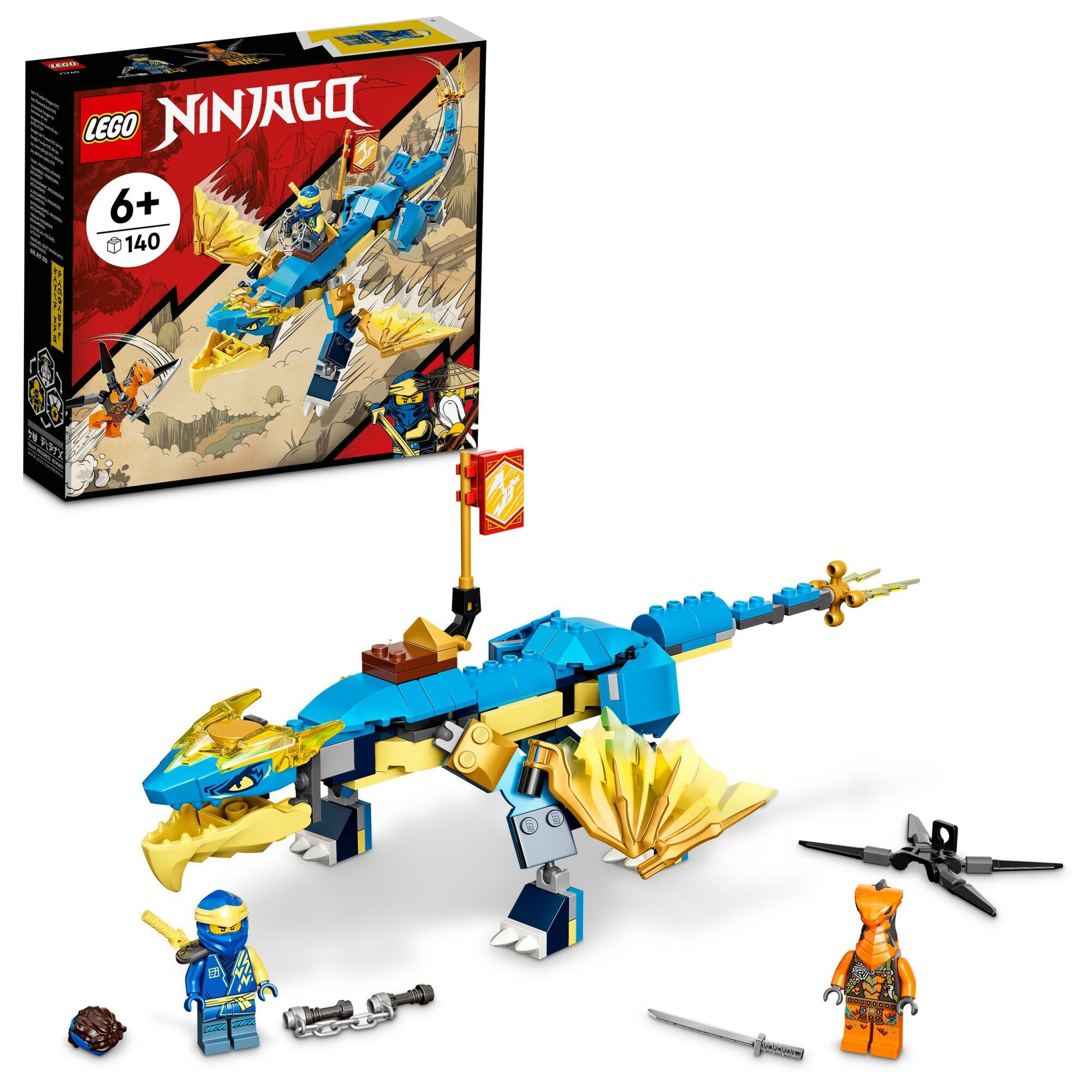 LEGO Ninjago Smok gromu Jaya EVO 71760 - niskie ceny i opinie w Media ...