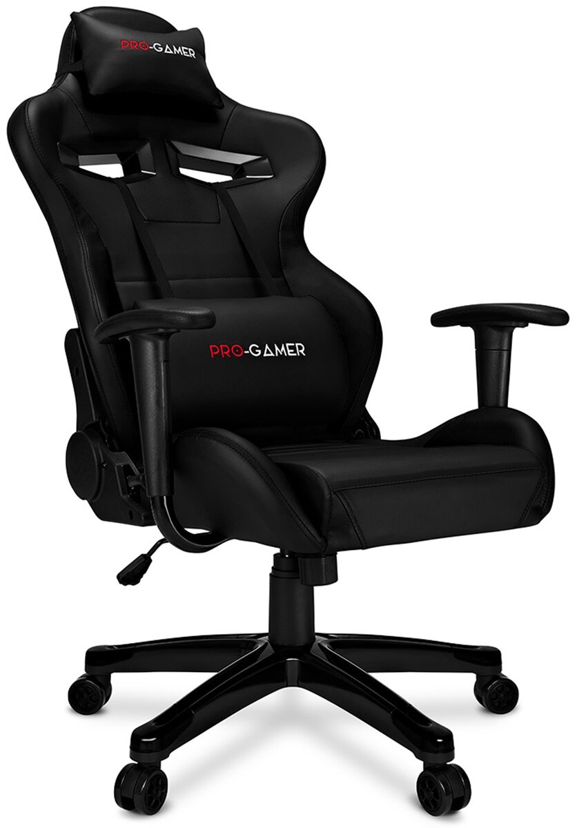 PRO-GAMER Aguri Czarny Fotel - niskie ceny i opinie w Media Expert
