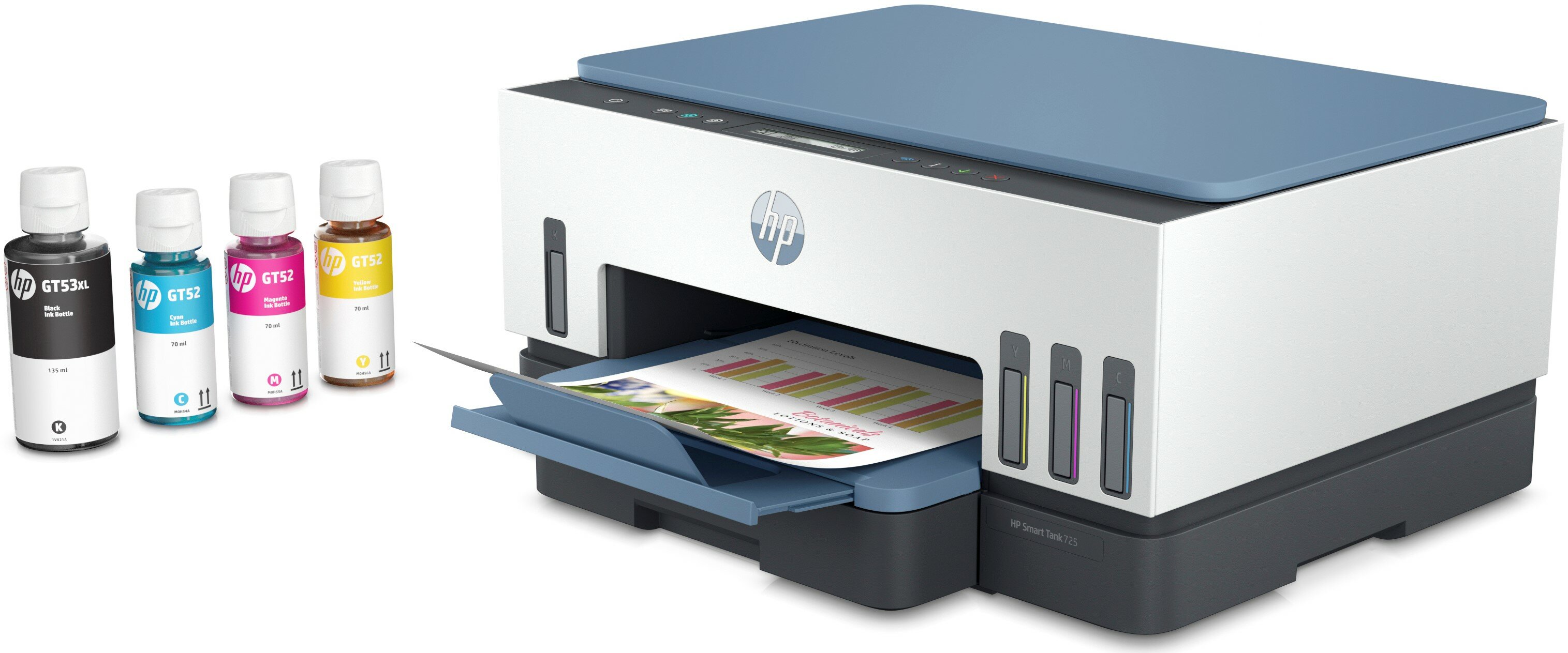 HP Smart Tank 725 Duplex Wi-Fi BLE Kolor Urządzenie wielofunkcyjne ...